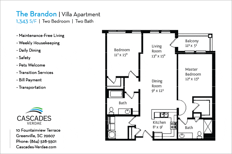 Independent Living | Greenville, SC | Cascades Verdae