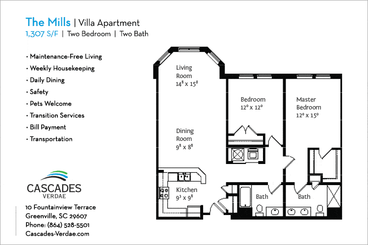 Independent Living | Greenville, SC | Cascades Verdae